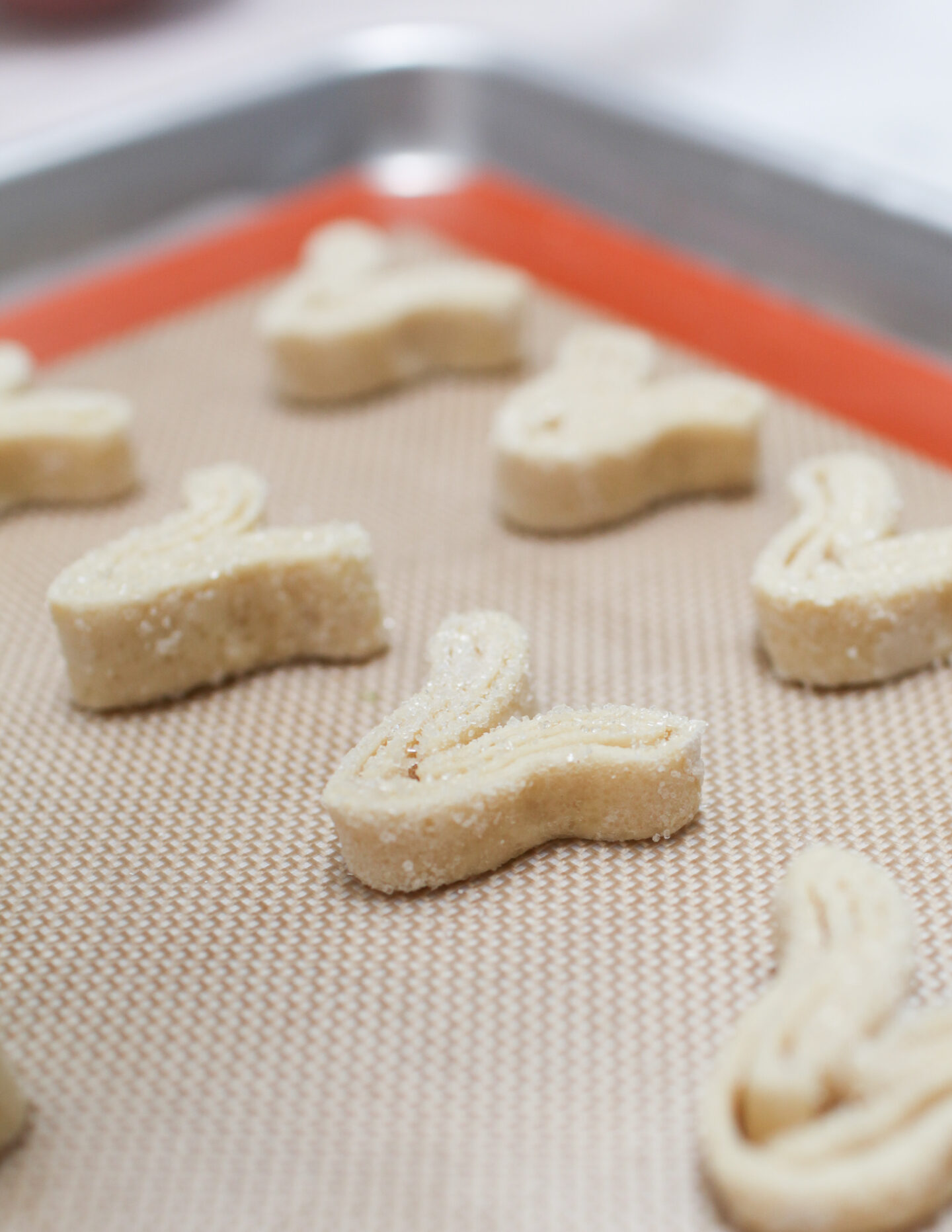 Valentine's Day Heart Palmiers - Christina J Warren