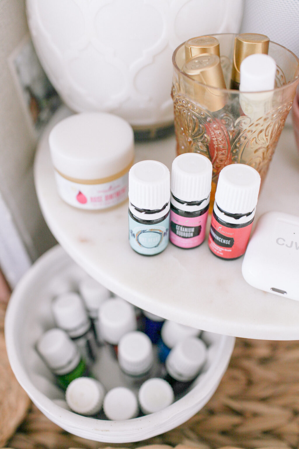 Kitchen Basket Tray Styling - Christina J Warren