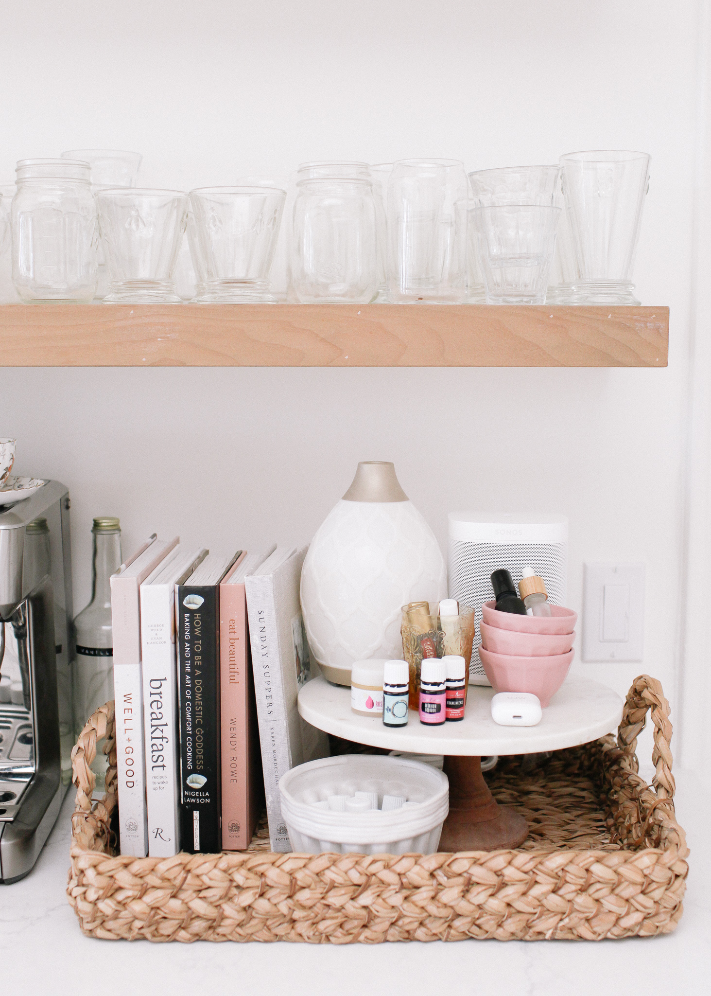 Kitchen Basket Tray Styling - Christina J Warren