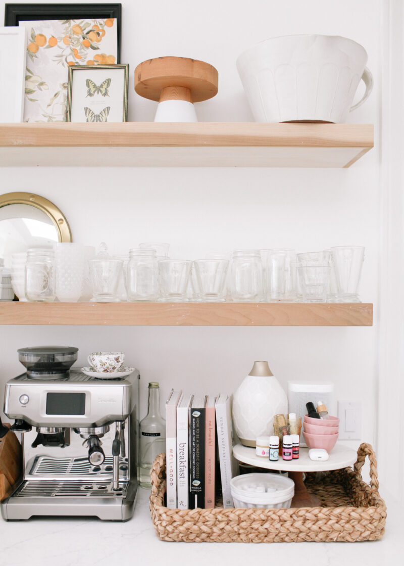 Kitchen Basket Tray Styling - Christina J Warren
